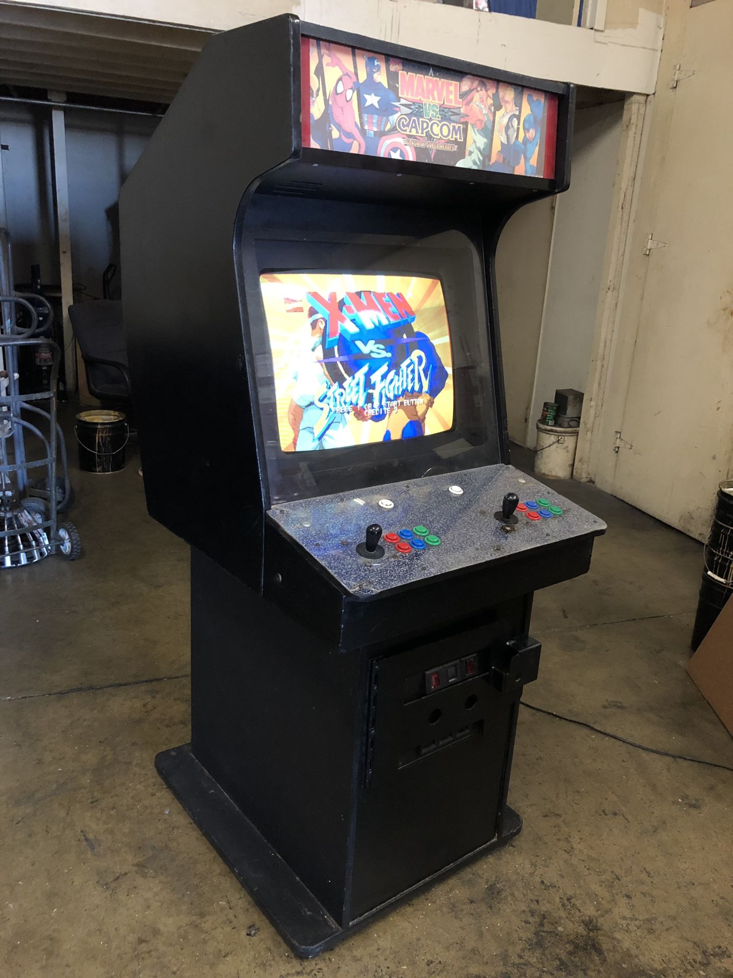 Capcom X-MEN vs. Street Fighter CPS 2 Arcade Video Game Machine for Sale in Chino Hills, CA ...