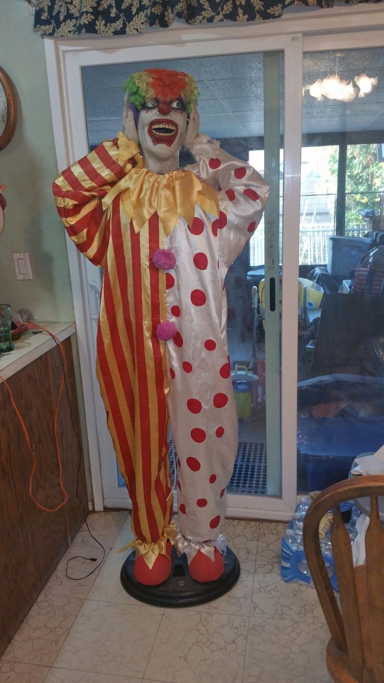 Gemmy heads up Harry clown 500.00 or best offer for Sale in Rialto, CA ...