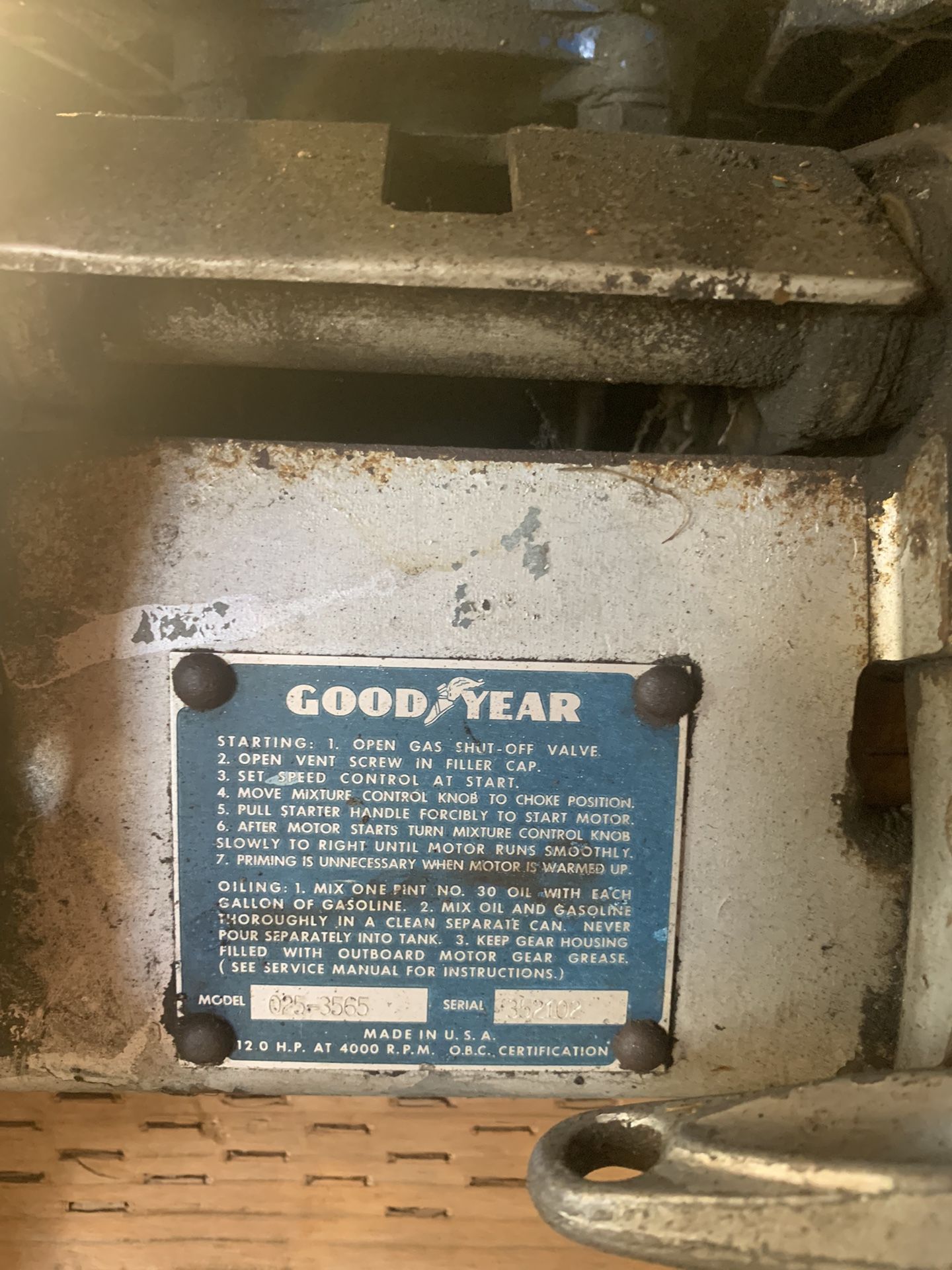 Pair Of Vintage Goodyear 12 Hp outboard Motors for Sale in Seattle, WA ...