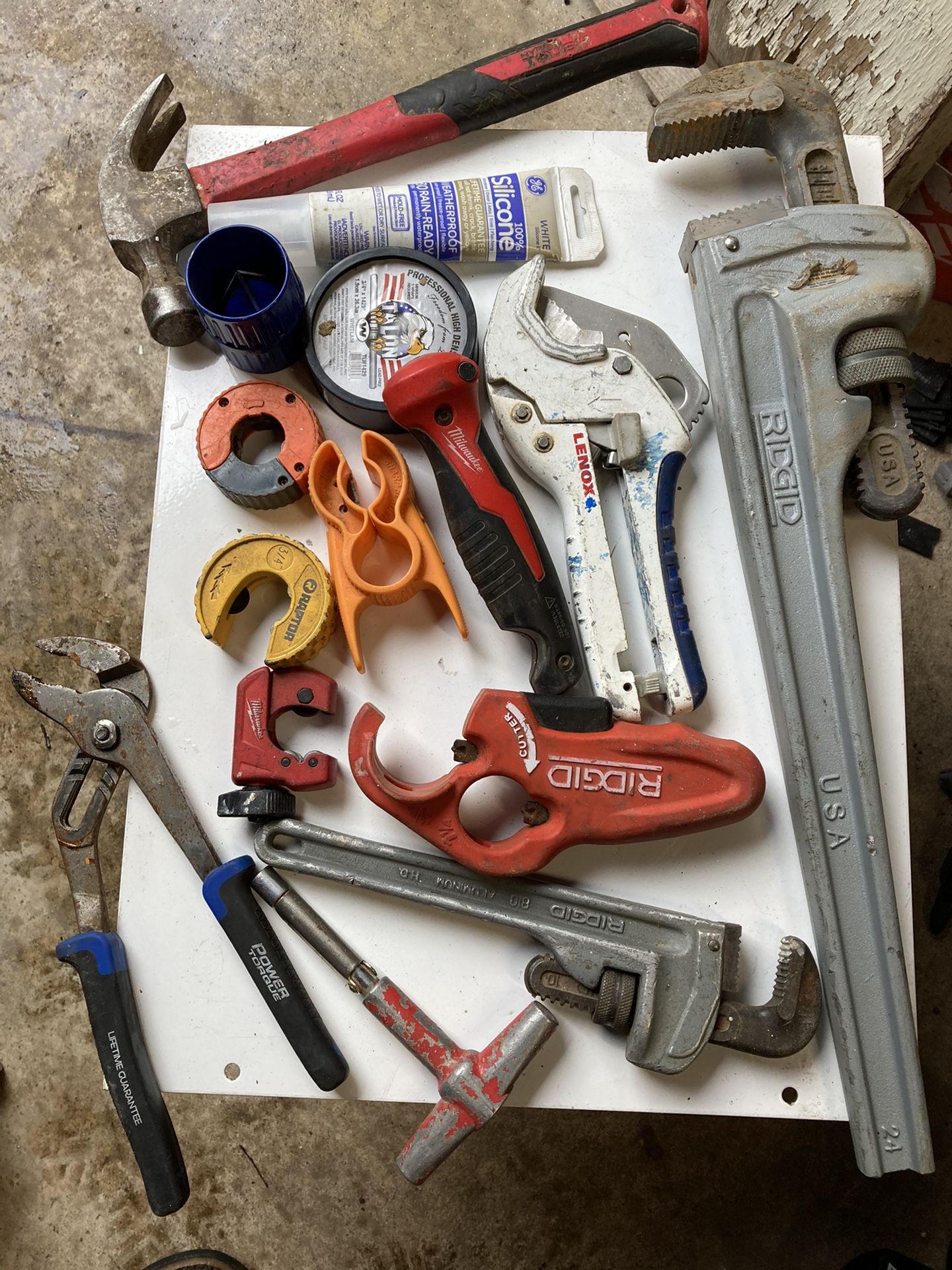 Plumbing Tools List Name