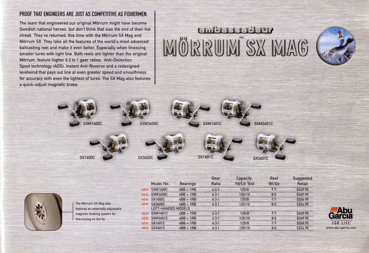 Abu Garcia SX1600C Ambassadeur Morrum for Sale in San Antonio, TX - OfferUp