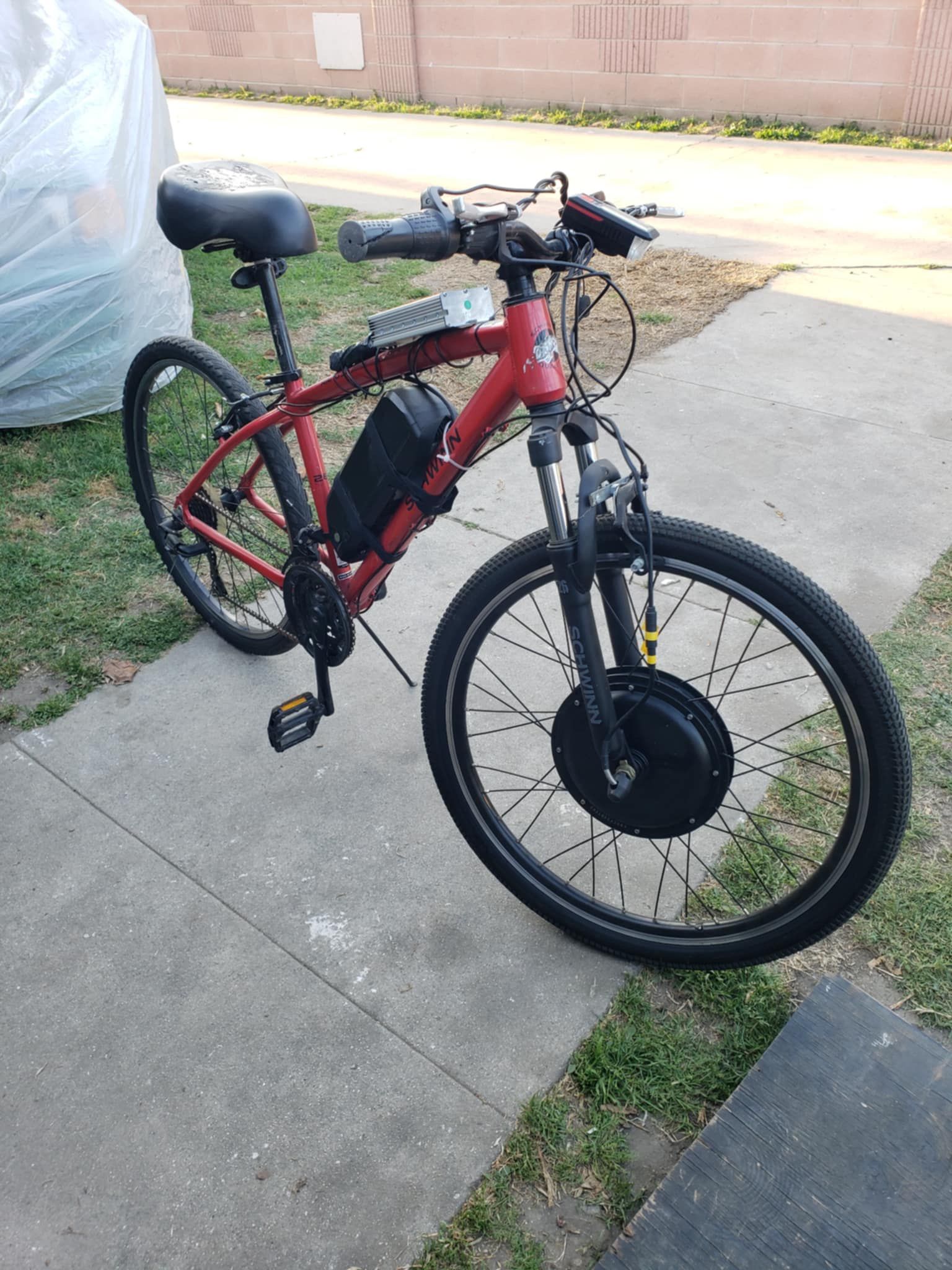 Up to 80km If You Pedel see Pictures, this is Not Trash 20mph or either ...