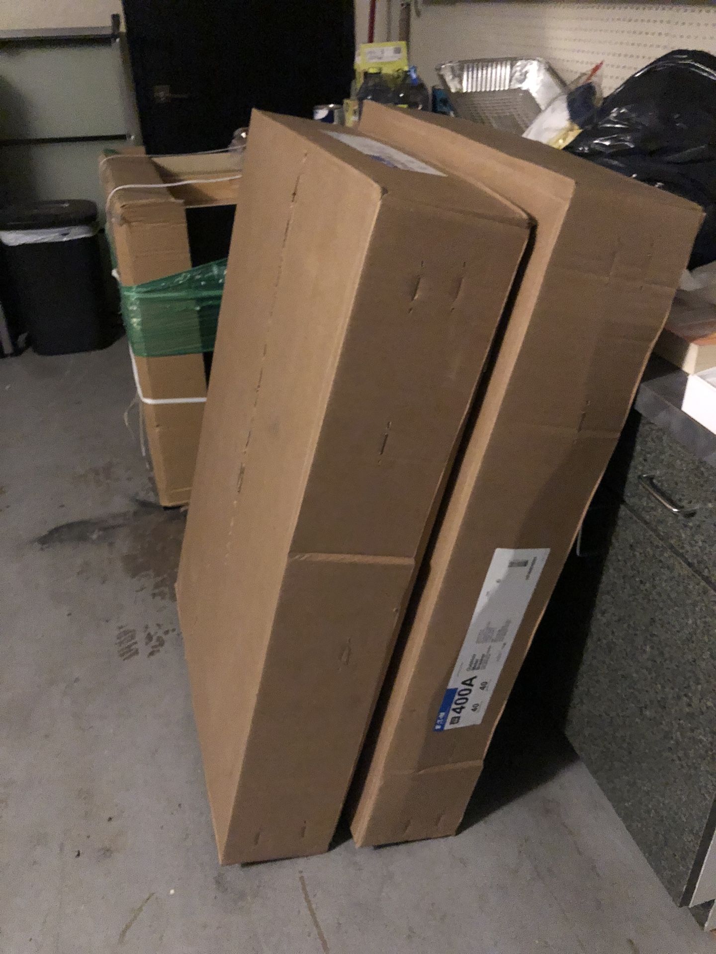 Two (2) Eaton 400 Amp Main Electrical Panels Utility Co Approved 40 ...