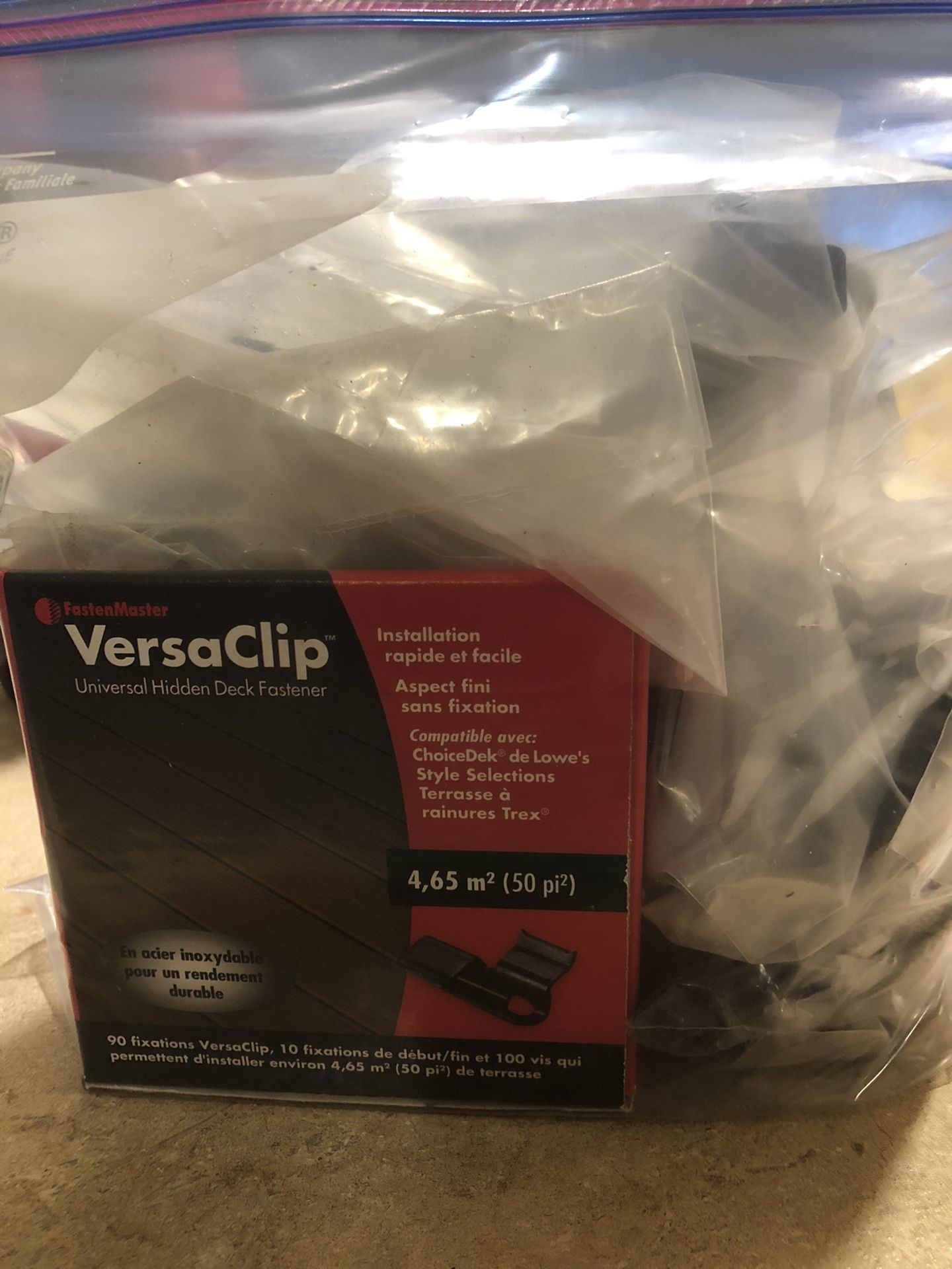Versa clips for Trex Composite decking for Sale in Clearwater, FL - OfferUp