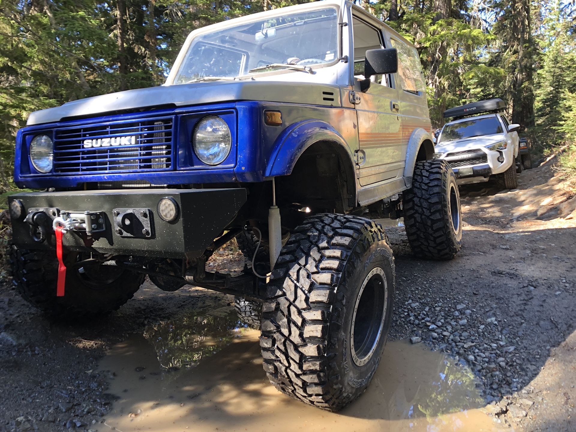 Lifted Suzuki Samurai