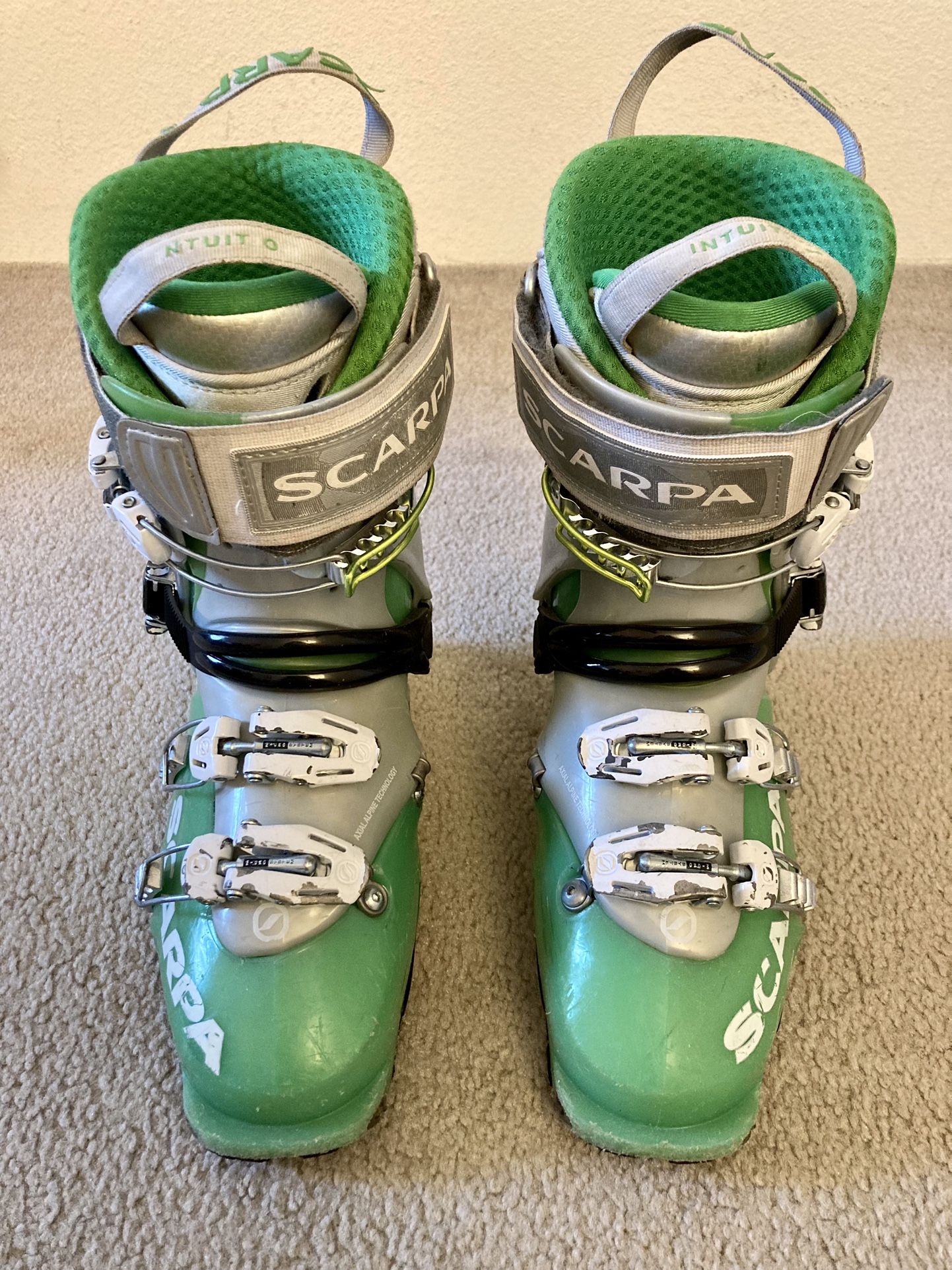 Women’s Scarpa Gea AT Ski Boots, Mondo 25.0, US Women’s 8 for Sale in ...
