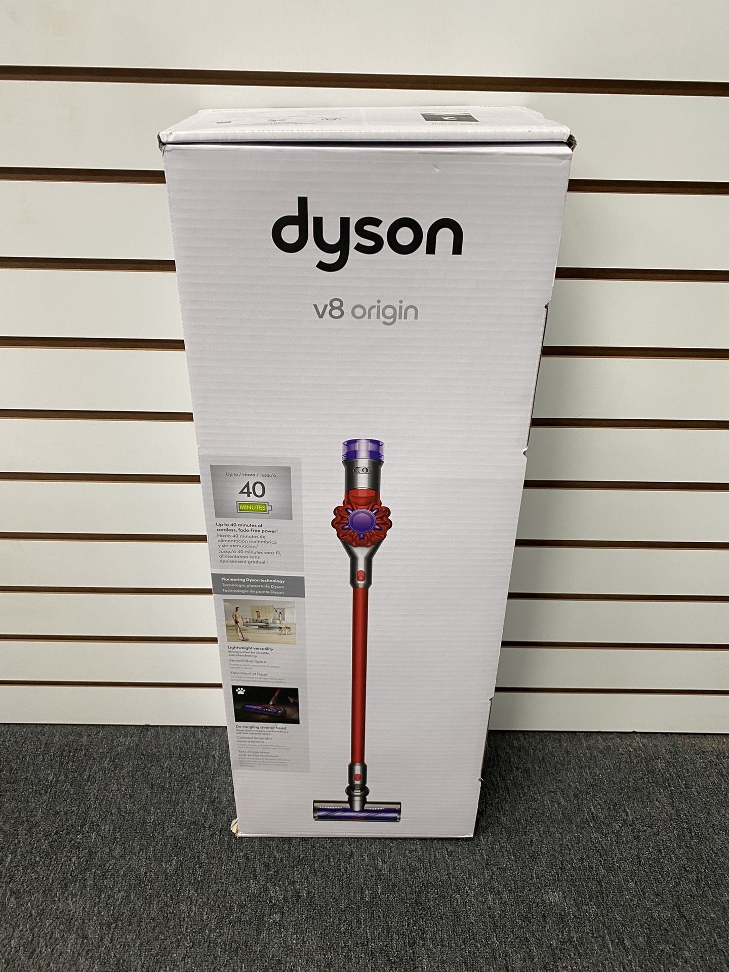 Dyson V8 Origin Cordless Stick Vacuum Cleaner- Red- for Sale in Pompano ...