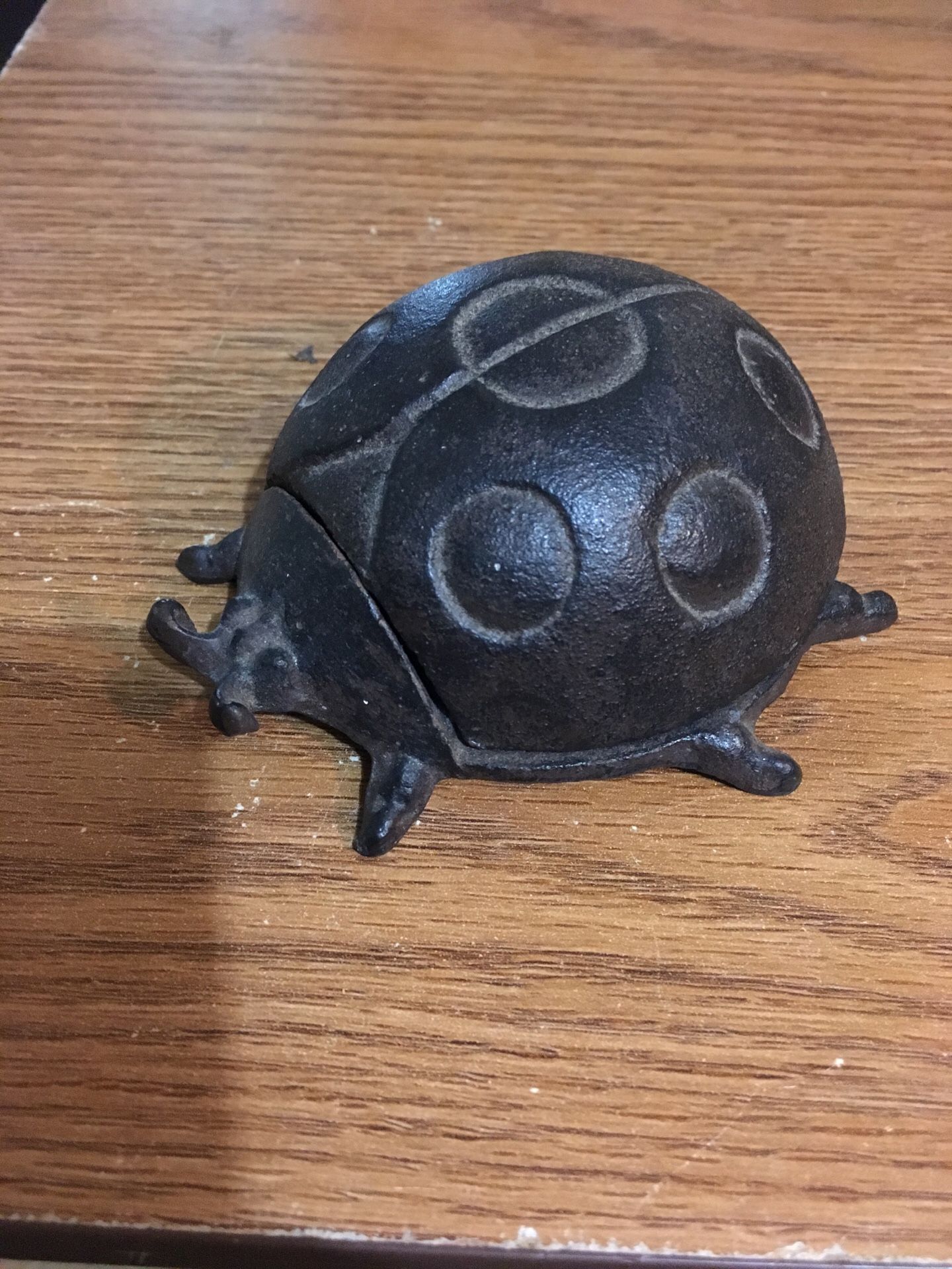 Cast Iron Lady bug hide-a-key garden decor ashtray? for Sale in Dallas ...