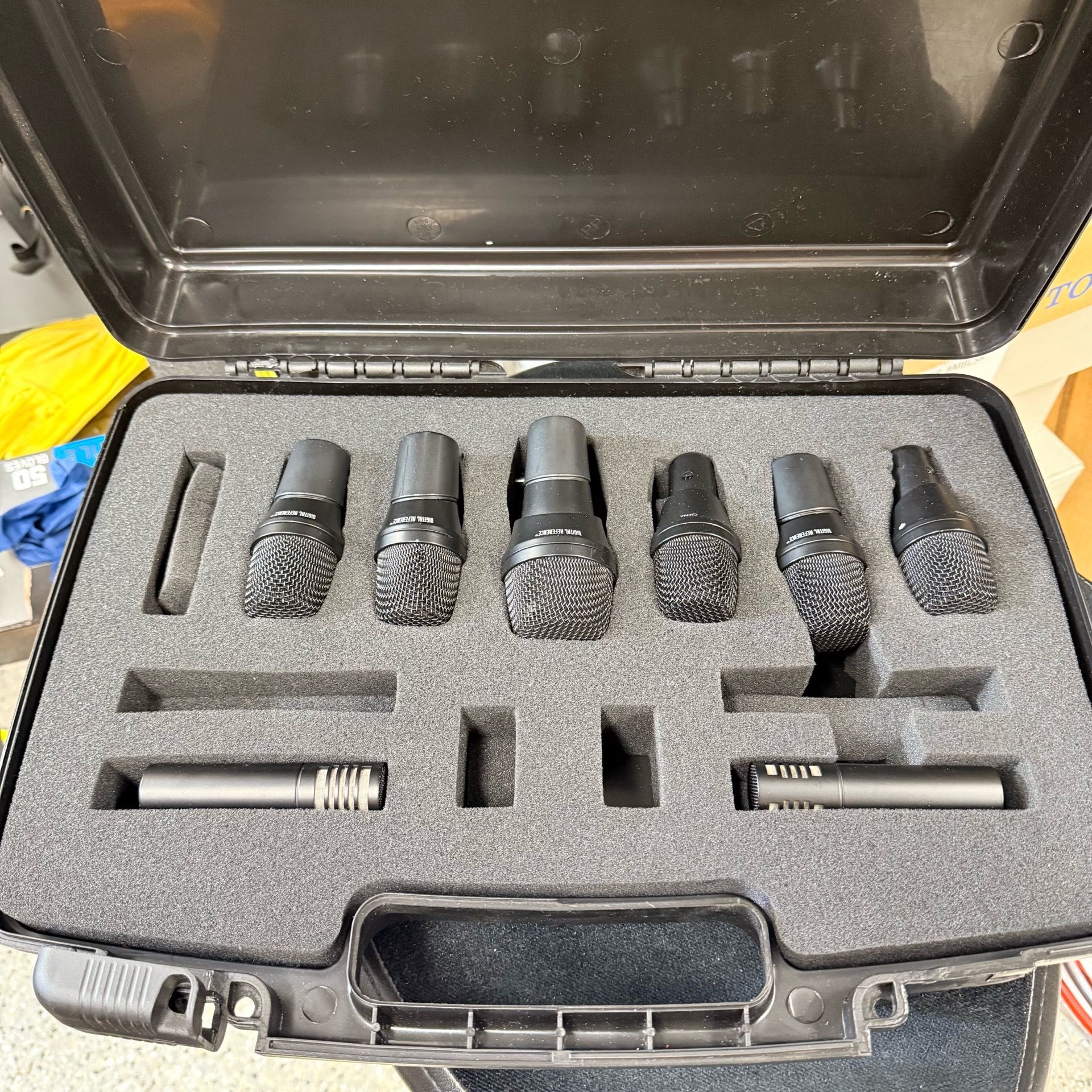 Digital reference drum mic set 8 microphones for Sale in Orange, CA ...