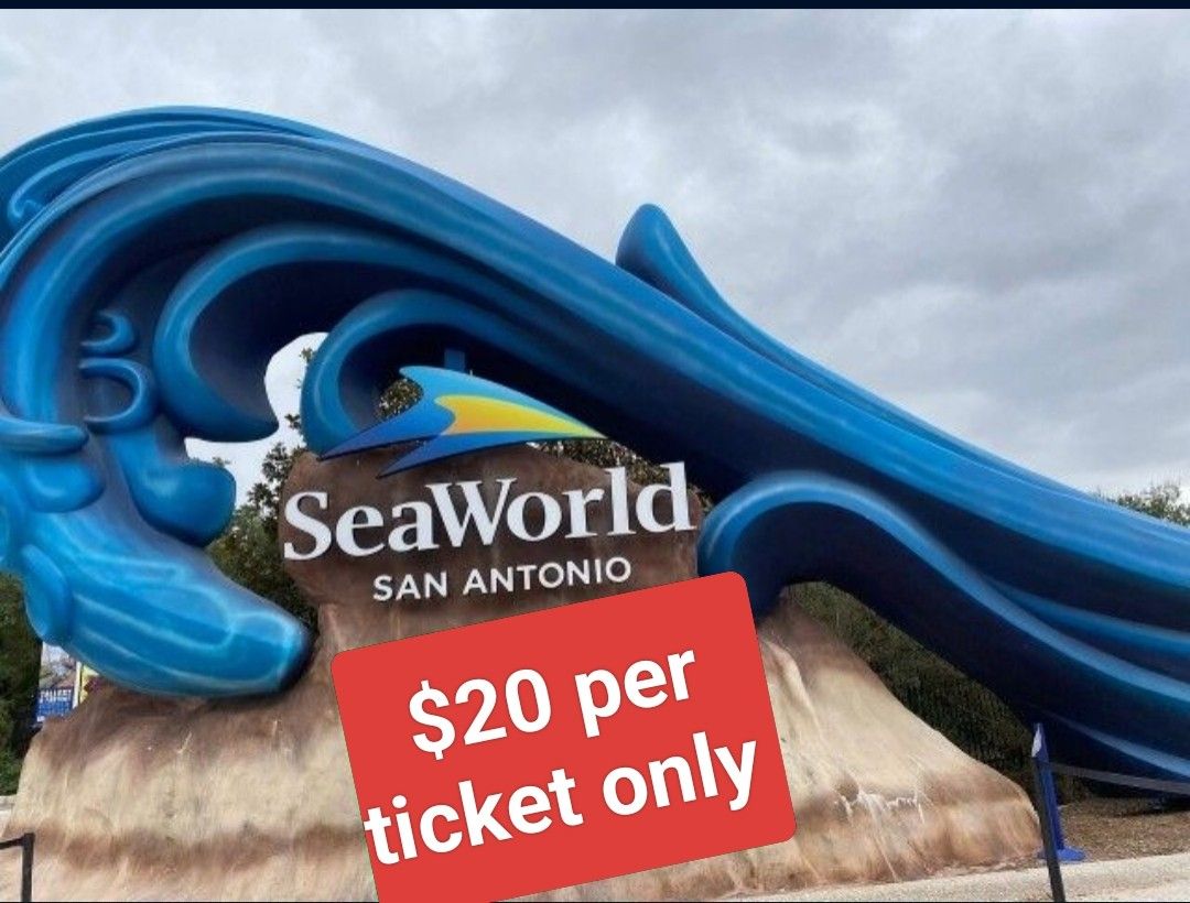 Sea World Tickets, Sea World San Antonio Boletos, Best Deal!!! for Sale ...