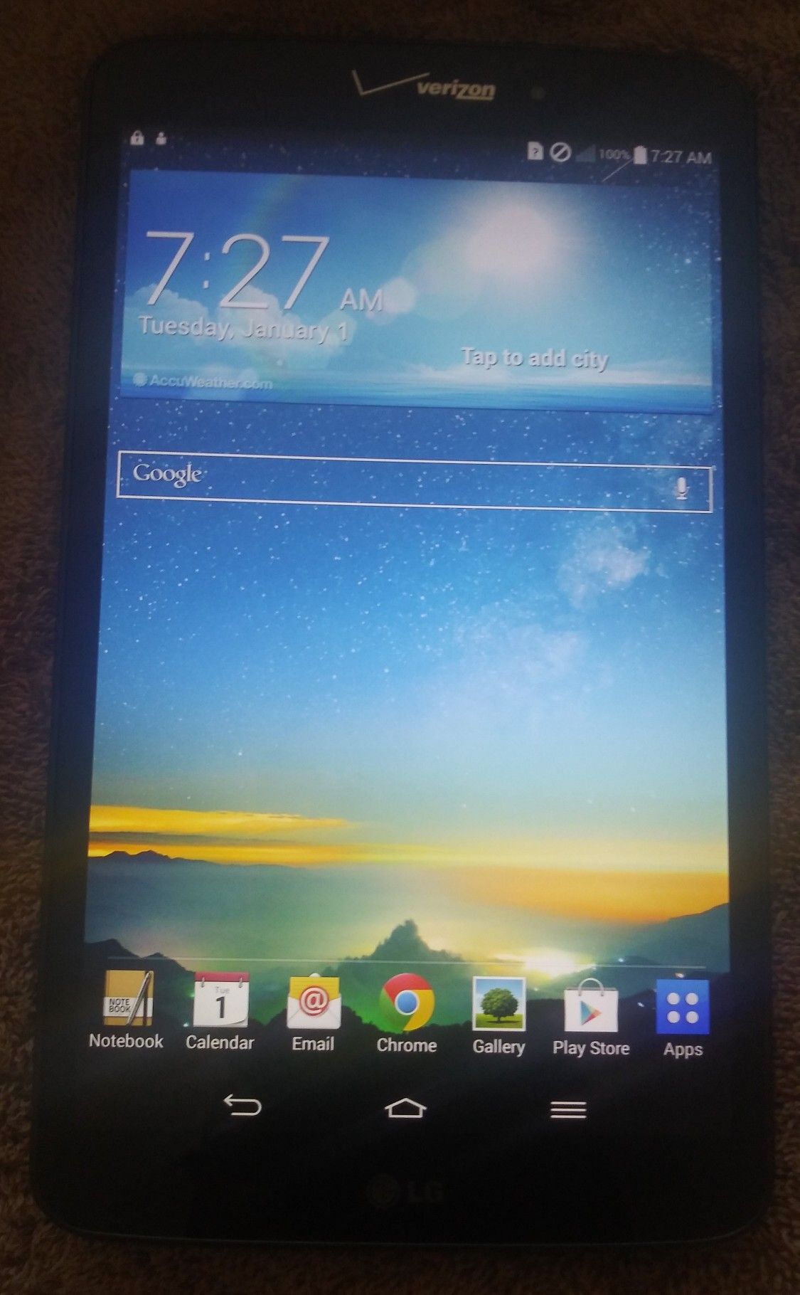 LG G Pad 4G LTE Tablet, Black 8.3-Inch 16GB (Verizon Wireless) for Sale ...