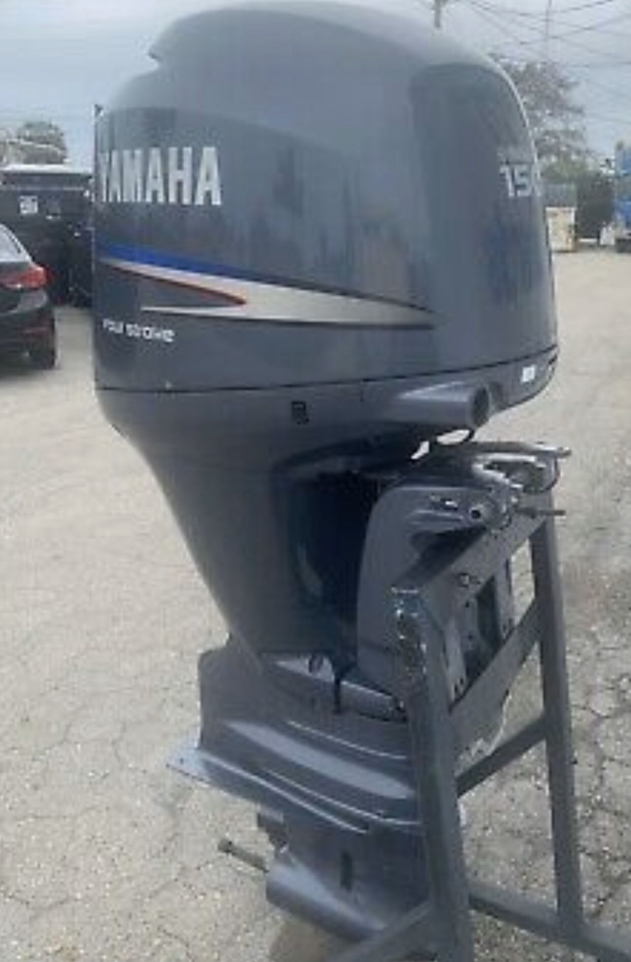 Sk 2008 150HP YAMAHA FOUR STROKE OUTBOARDk MOTOR WITH A 25" SHAFT THE ...