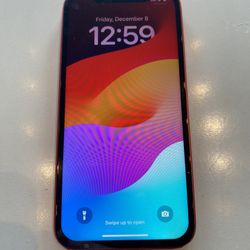 iPhone 12 Red 64GB Unlocked BACK CAMERA DOES NOT WORK for Sale in ...