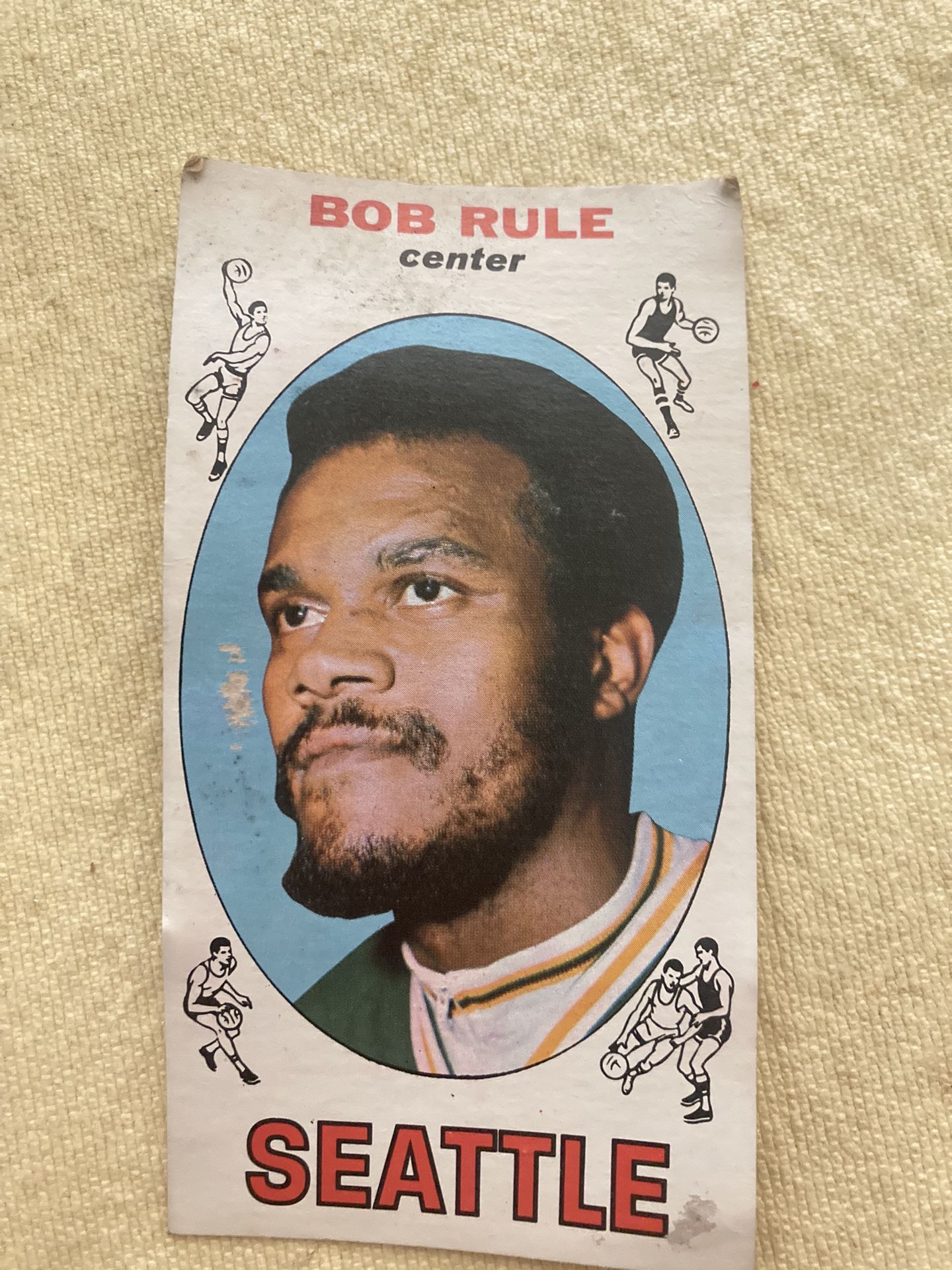 Bob Rule Seattle Basketball Card, 1969, Topps for Sale in Phoenix, AZ ...