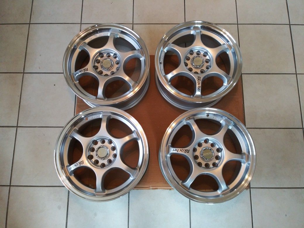 Honda civic rims 15 inch 5x100 5 lugs universal for Sale in Vallejo, CA ...