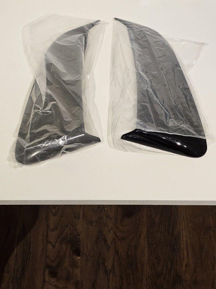 Mustang S550 Side Scoops Professionally Painted Black With Car Paint ...