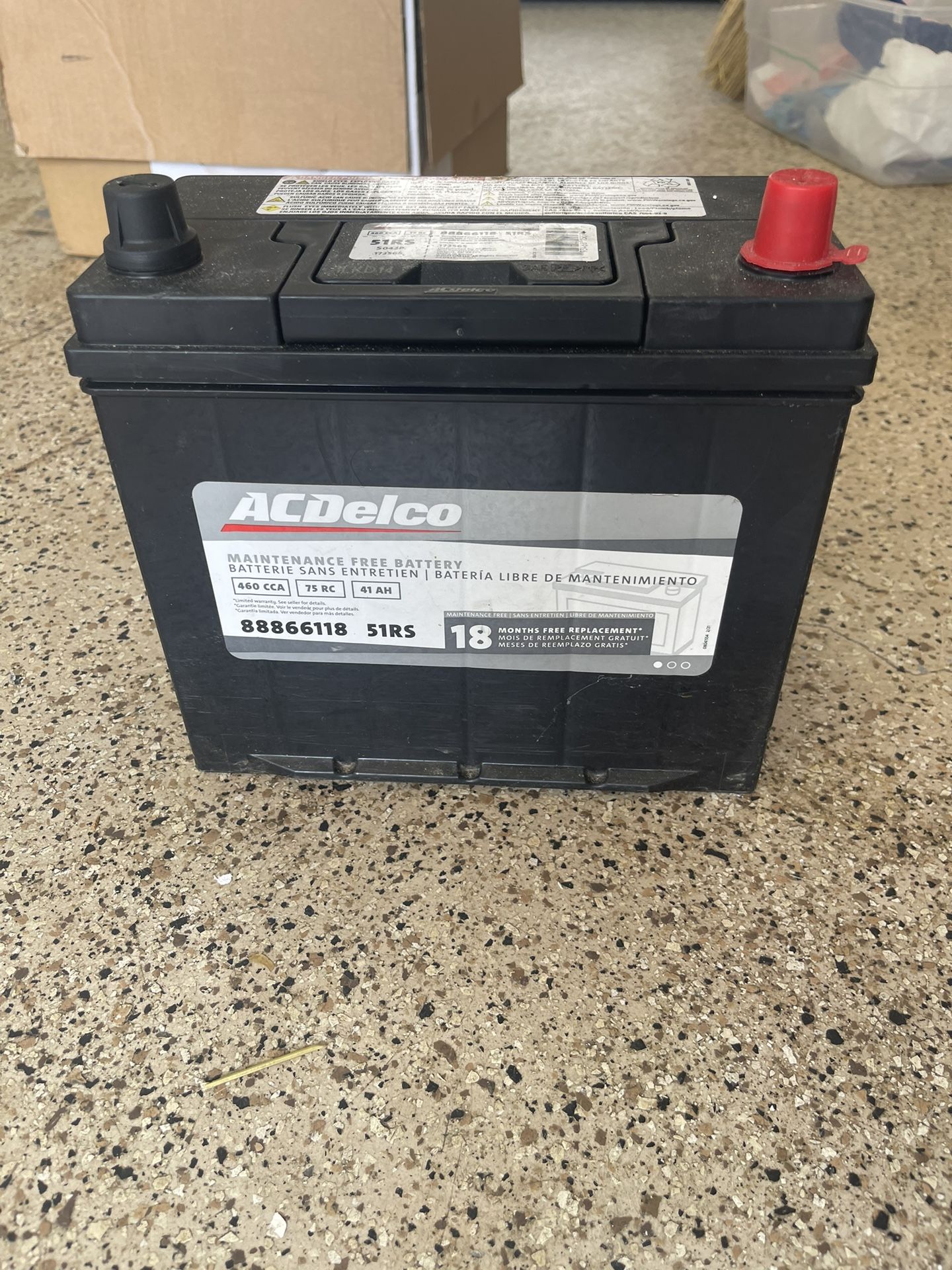 AC Delco Battery for Sale in Ellenwood, GA - OfferUp