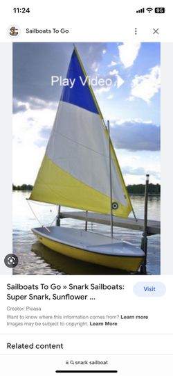 Snark Sailboat Rudder