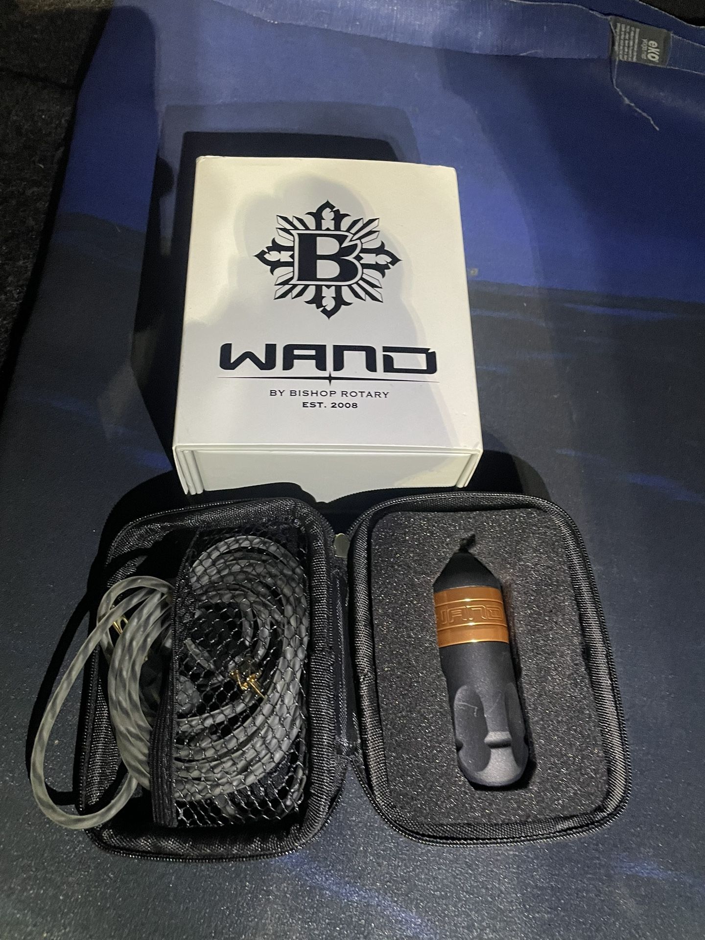 OPEN BOX BISHOP Rotary Packer Wand Tattoo Machine - 4.2 mmQ Mint NEVER ...