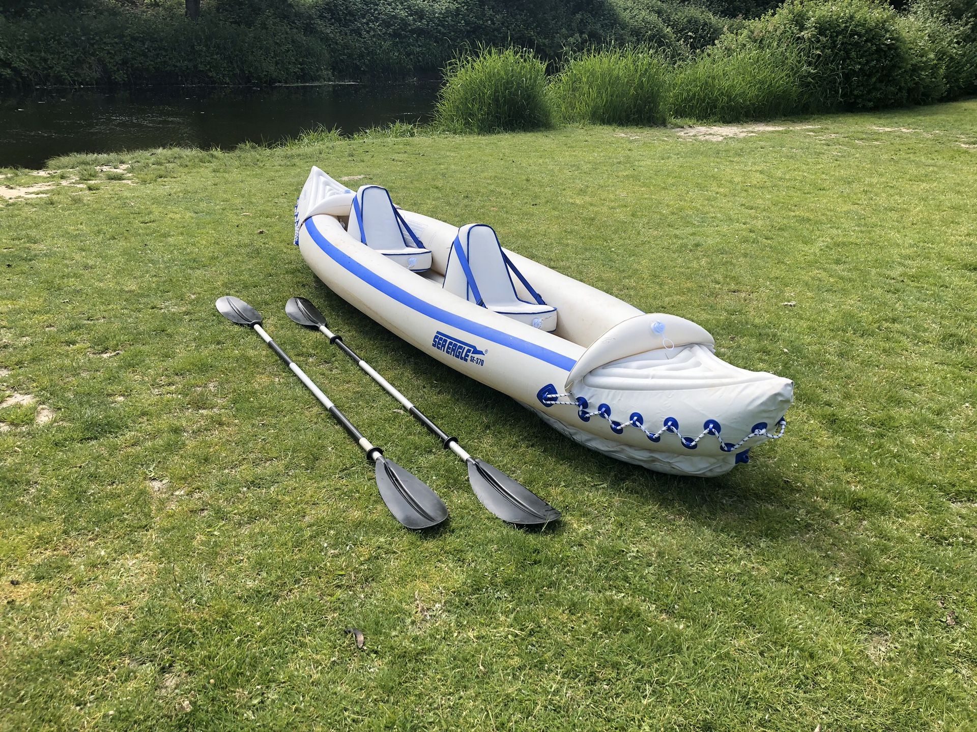 Sea Eagle SE370 Pro 3 person inflatable kayak for Sale in Kirkland, WA ...