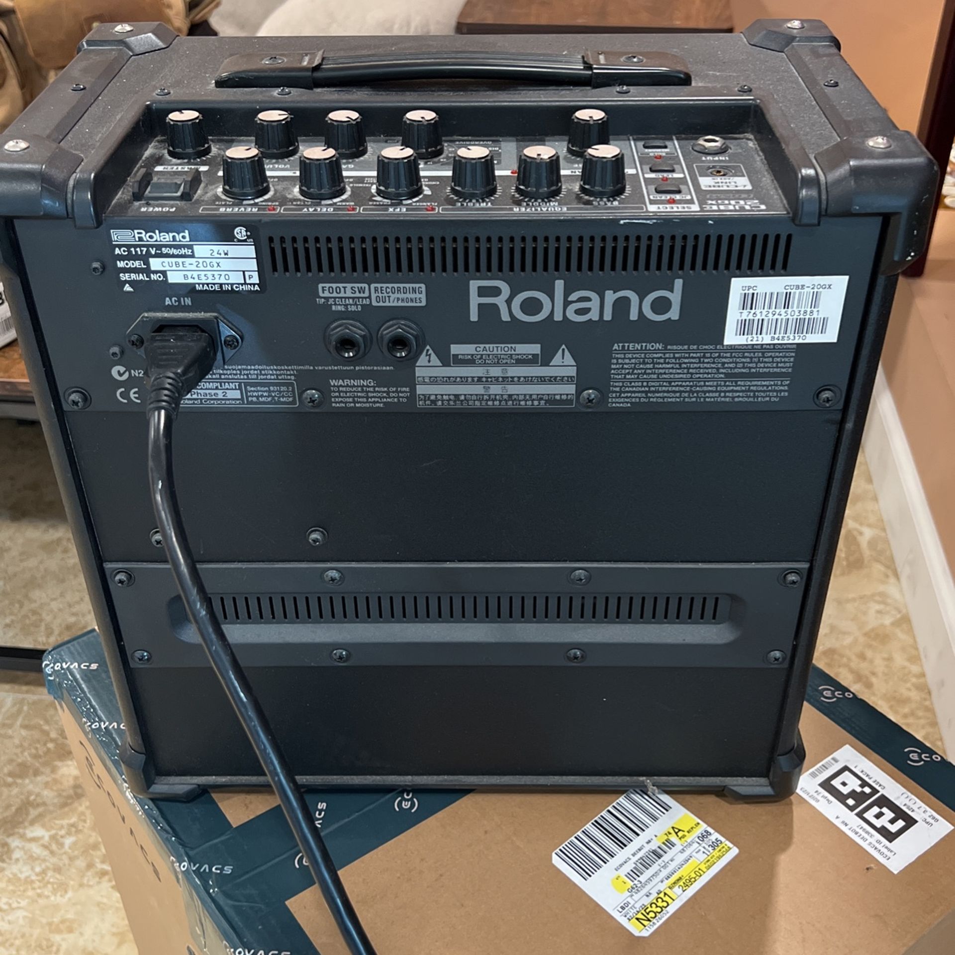Roland Cube 20GX Guitar practice amp for Sale in Anaheim, CA - OfferUp