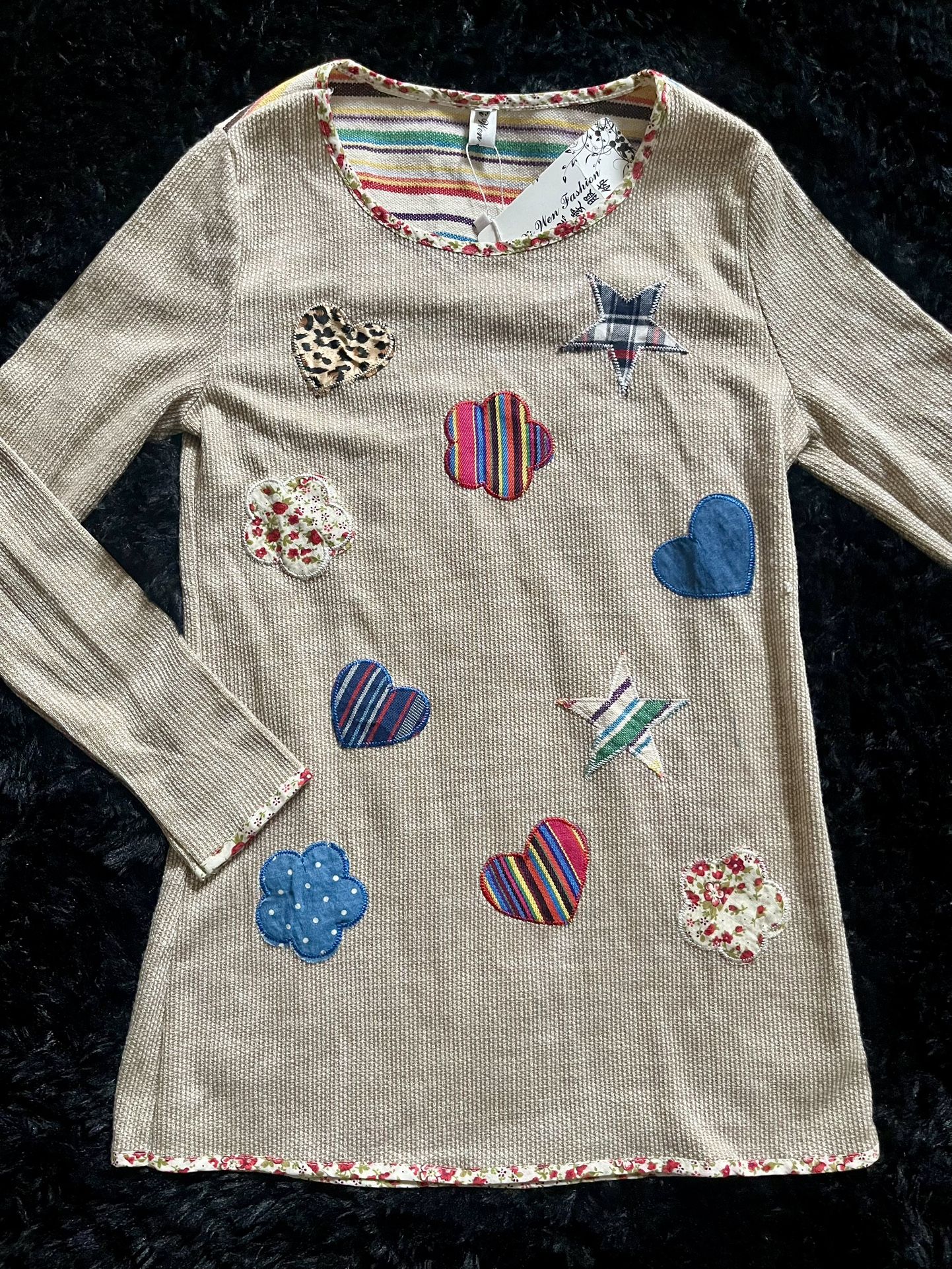 Brand NEW Girl’s Medium Tunic Embroidered Patchwork Dress for Sale in ...