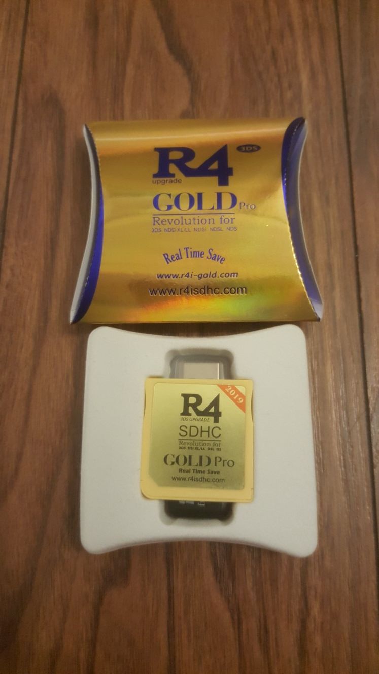 R4 3DS Gold Pro w/ 5000+ Games Ready to Play!! R4i Gold Pro For ALL Nintendo 2DS, 3DS, DSi XL ...
