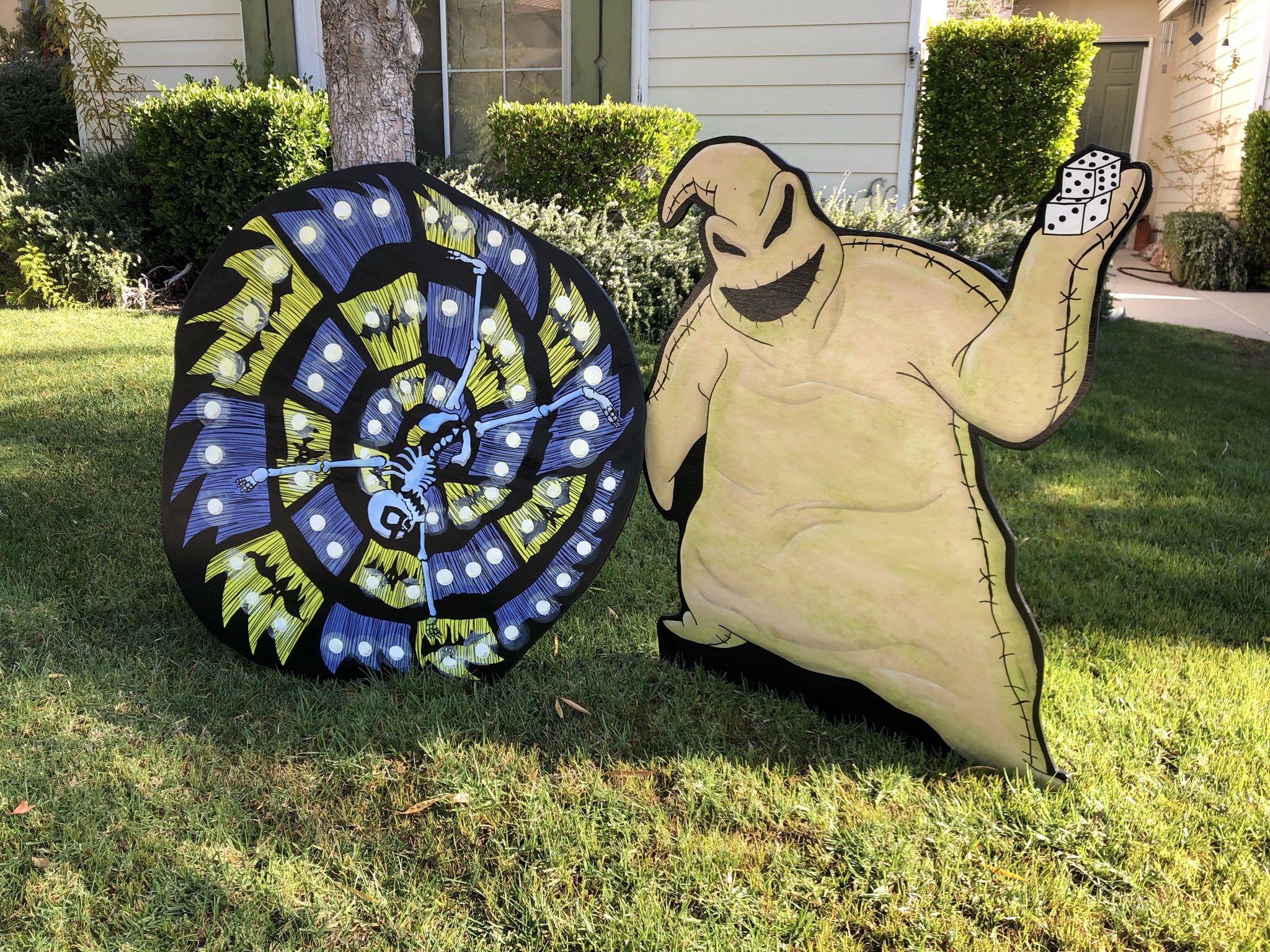 OOGIE BOOGIE & HIS ROULETTE WHEEL LAWN ART for Sale in Murrieta, CA ...