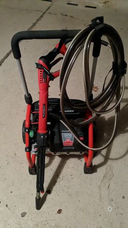 Power Washer Electric Husky Brand Hydro Surge 1600 PSI 1.4 GPM High Flow 2.5 GPM for Sale in Macomb MI OfferUp
