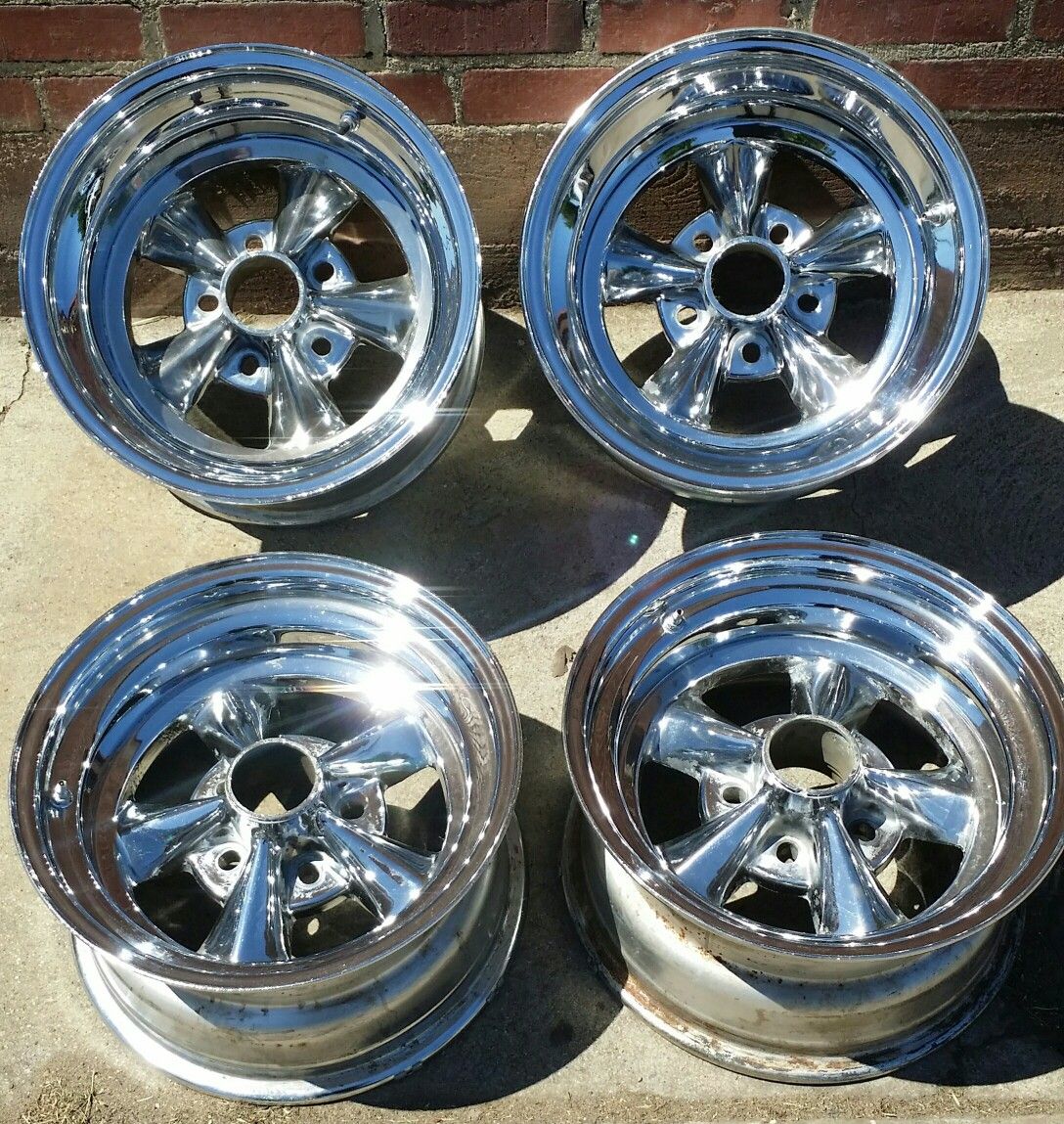 Vintage Rocket wheels rims staggered set 15x8 15x10 for Sale in Fresno ...