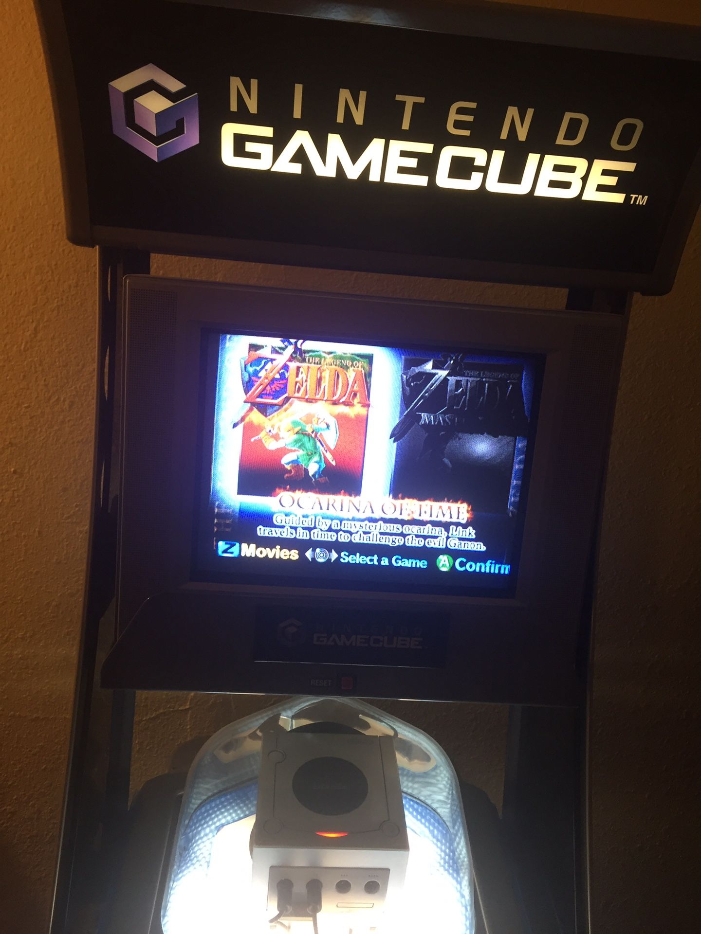 Nintendo GameCube kiosk display w/ component cable for Sale in Phillips ...