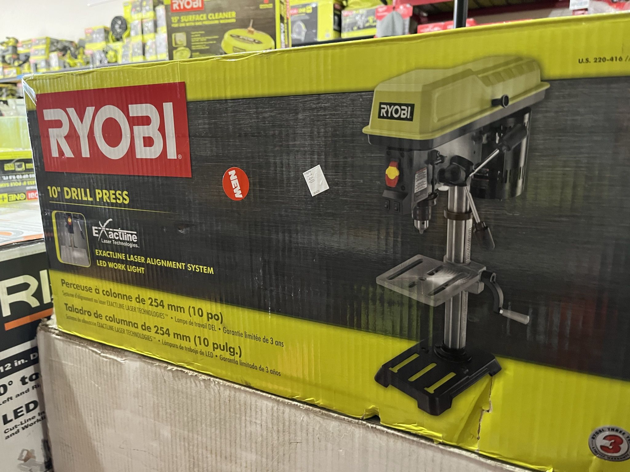 RYOBI Drill Press Assembly, 47% OFF | www.pinnaxis.com