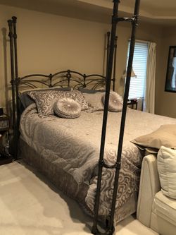 Wrought Iron Four Poster Bed Frames