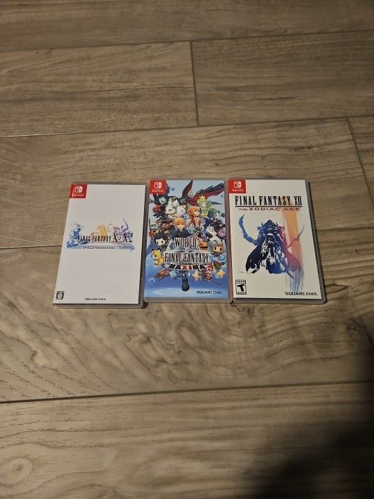 Switch Game Bundle Final Fantasy for Sale in Montclair, CA - OfferUp