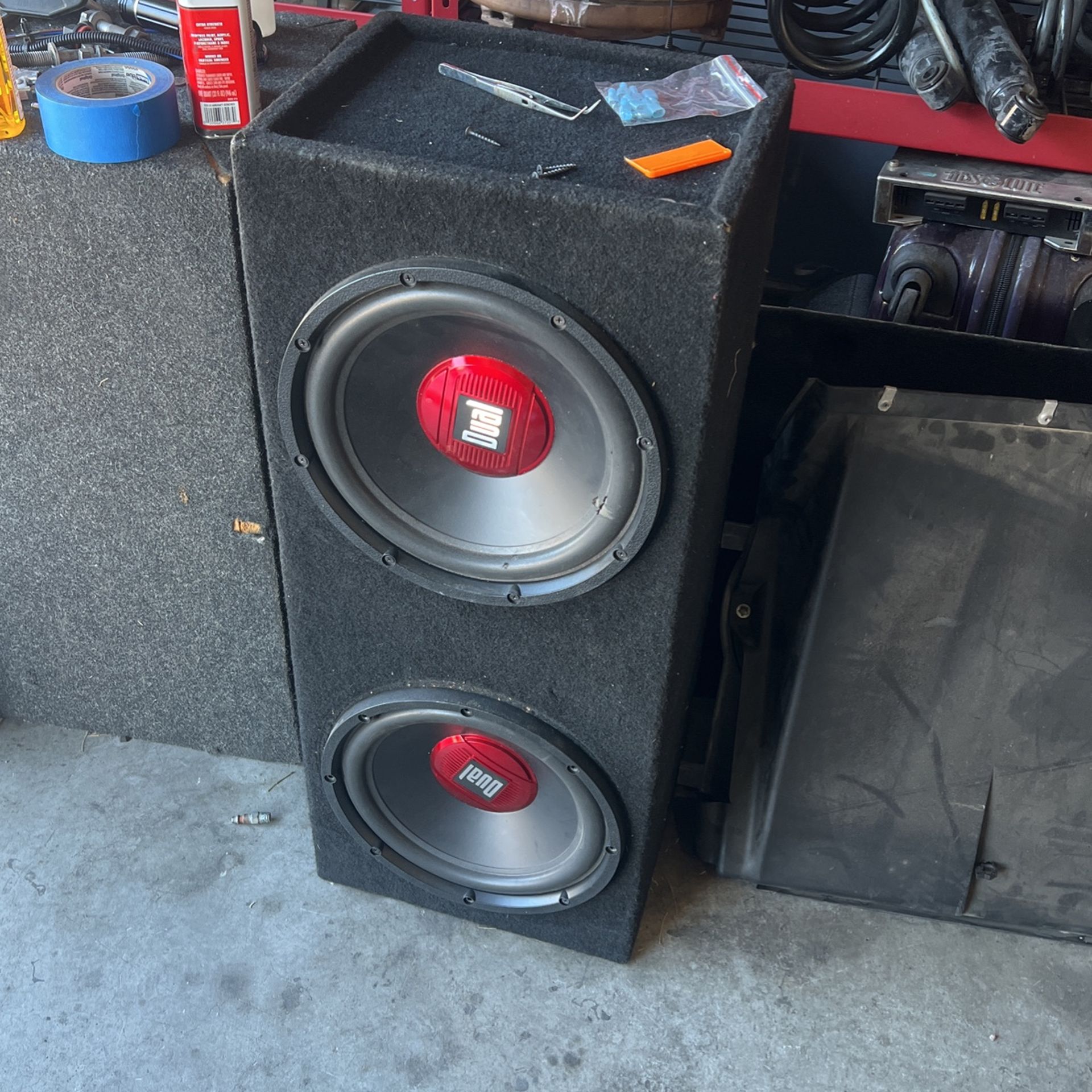 Dual 12 Inch Subs In Box for Sale in North Las Vegas, NV - OfferUp