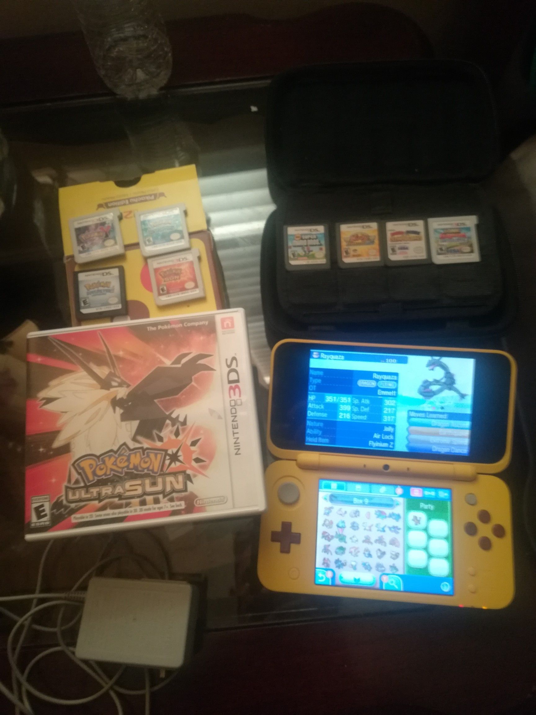 Nintendo 2ds XL Pikachu Edition with all 3ds Pokemon games. for Sale in ...
