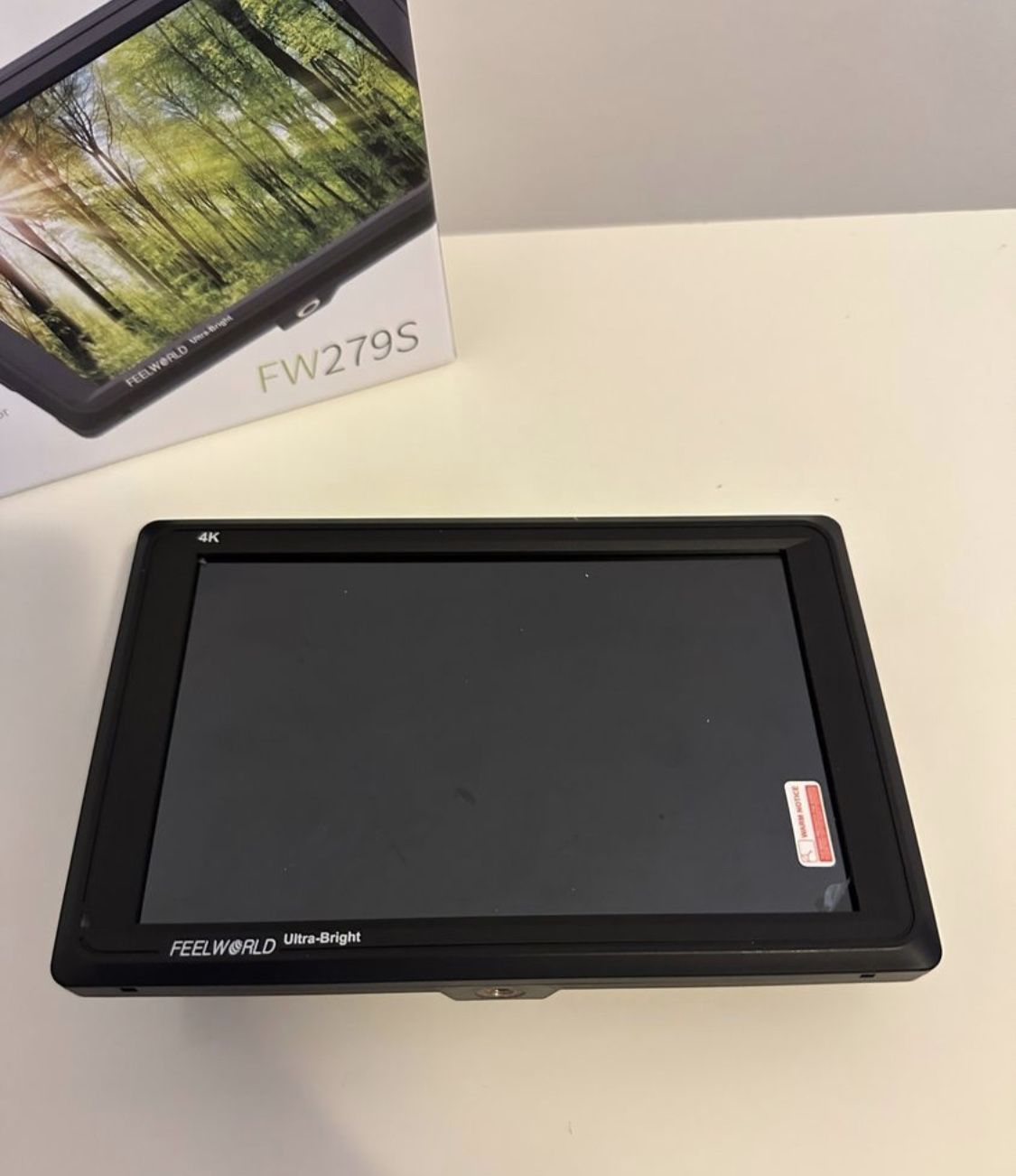 FEELWORLD FW279S 7” DSLR Camera Field Monitor 2200nit Ultra Bright 4K ...