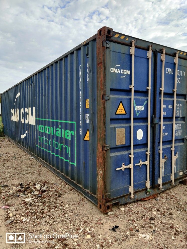 Used 40HC Wind & Water Tight Shipping Containers For Sale for Sale in ...