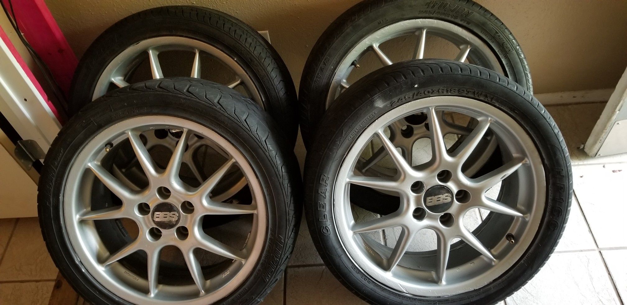 BBS 5 lug Rk 030 18" Rim Wheel Oem Lexus Toyota 18x7.5 5x114.3 Genuine ...