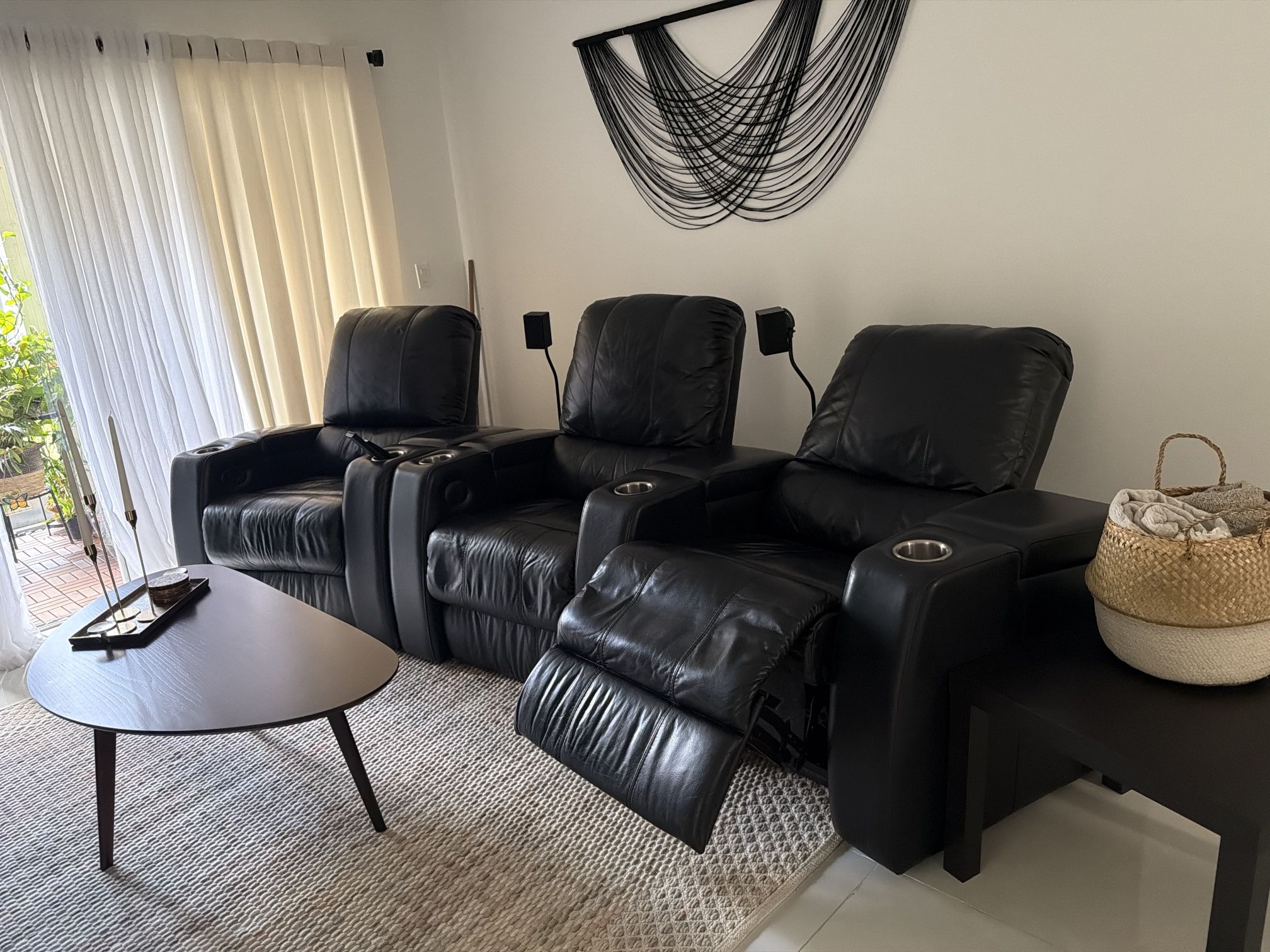 Garage Sale – Moving Out Genuine leather reclining sofas, in very good ...