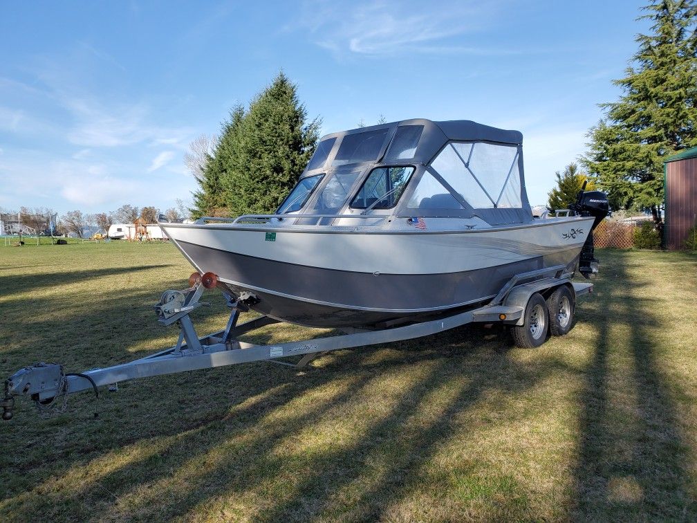 1995 JetCraft 20' Aluminum boat for Sale in Camas, WA - OfferUp