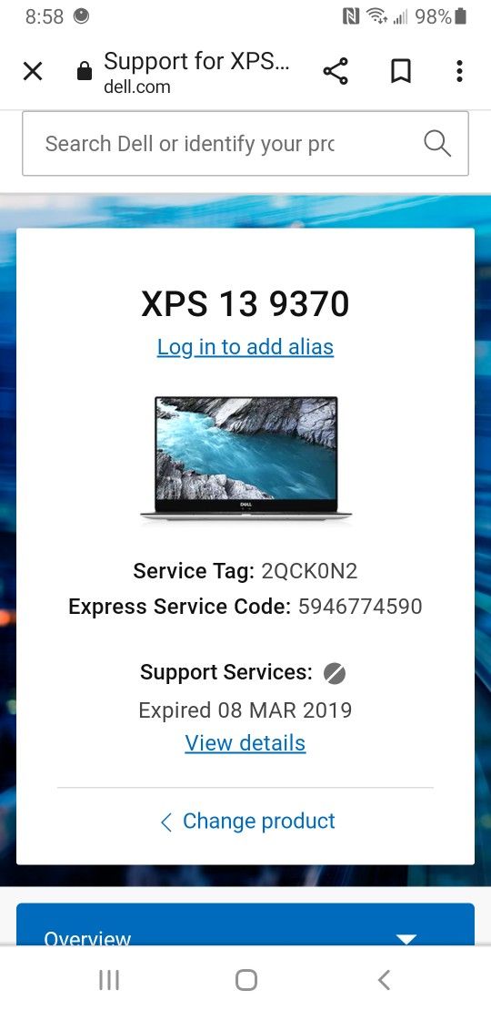 XPS 13 9370 i7 8th gen 8 gb 256 ssd Win 10 for Sale in Chandler, AZ - OfferUp