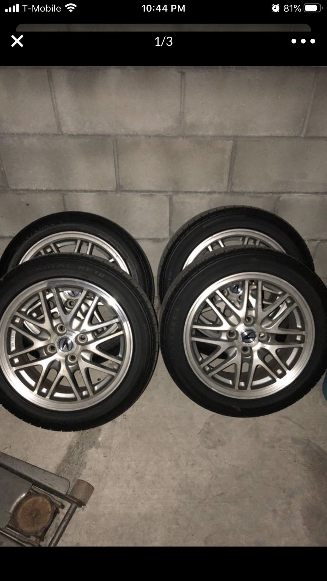 Honda Civic Acura Integra Rims | GSR Blades LS Mesh Fat Fives Si Wheels ...