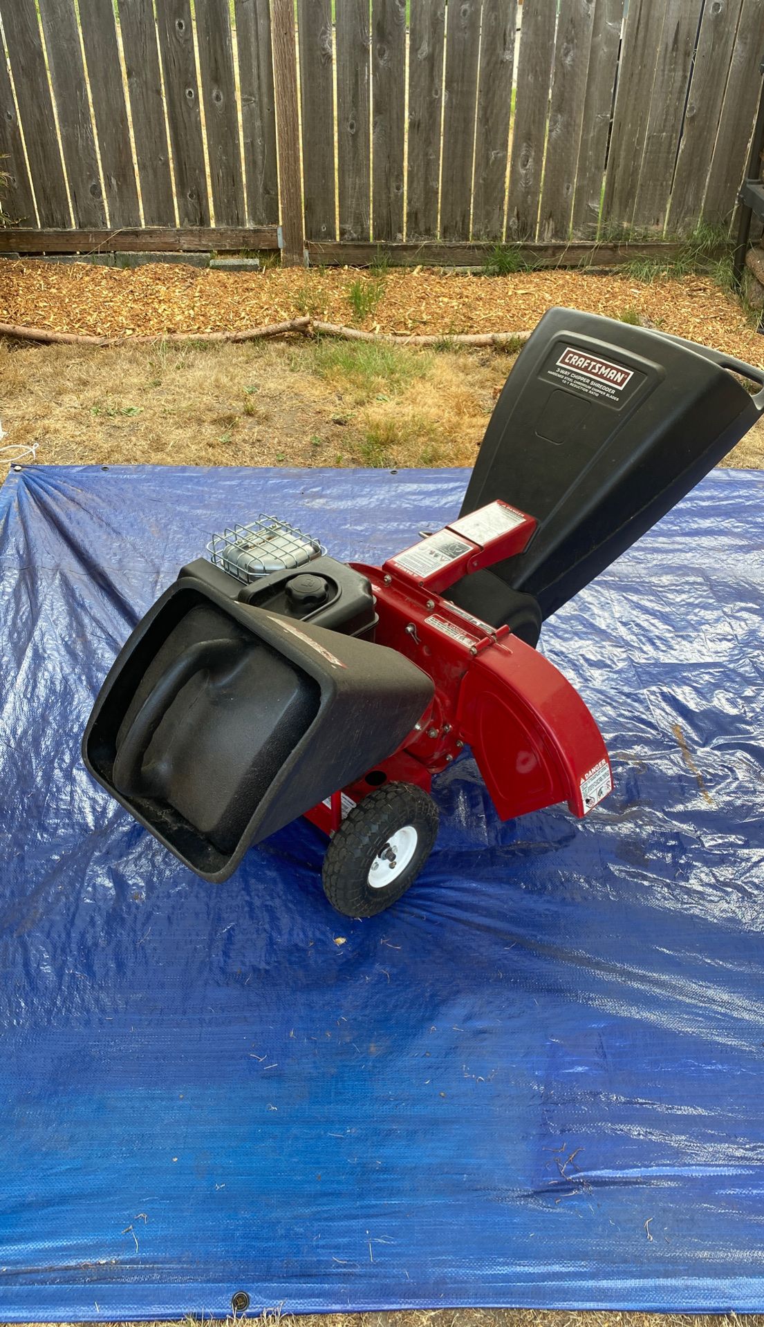 Craftsman 3 way chipper, 1450 Briggs Stratton series... for Sale in ...