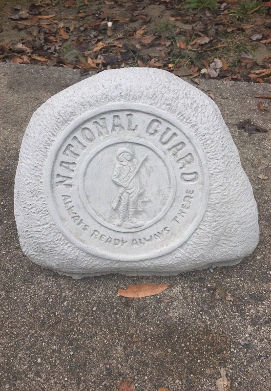 National Guard Garden Stone for Sale in Waxhaw, NC - OfferUp