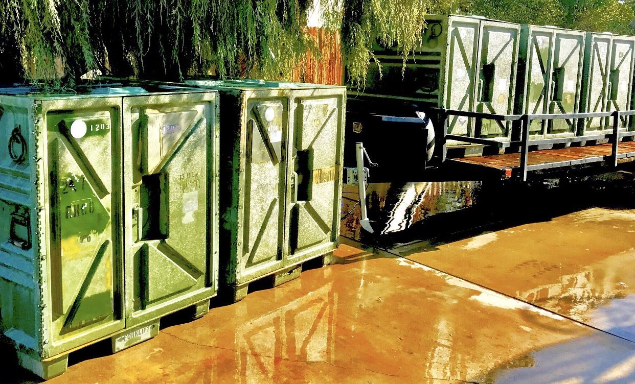 Last 2 Available Waterproof ,Stackable , Military Grade, Fiberglass ...