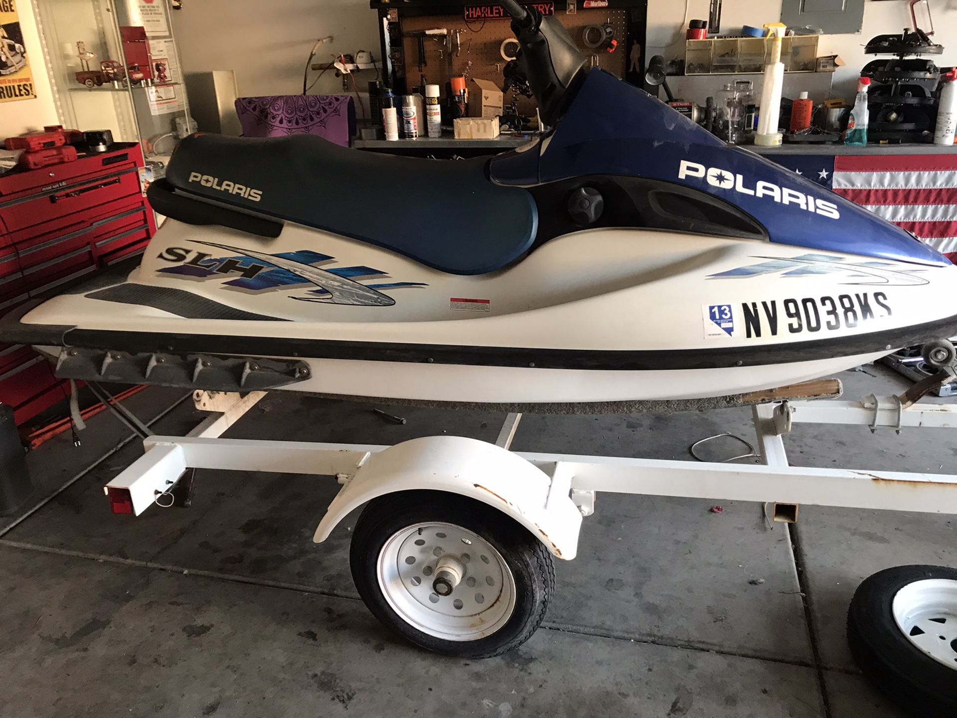 2001 Polaris slh get ski with trailer for Sale in Sunrise Manor, NV ...