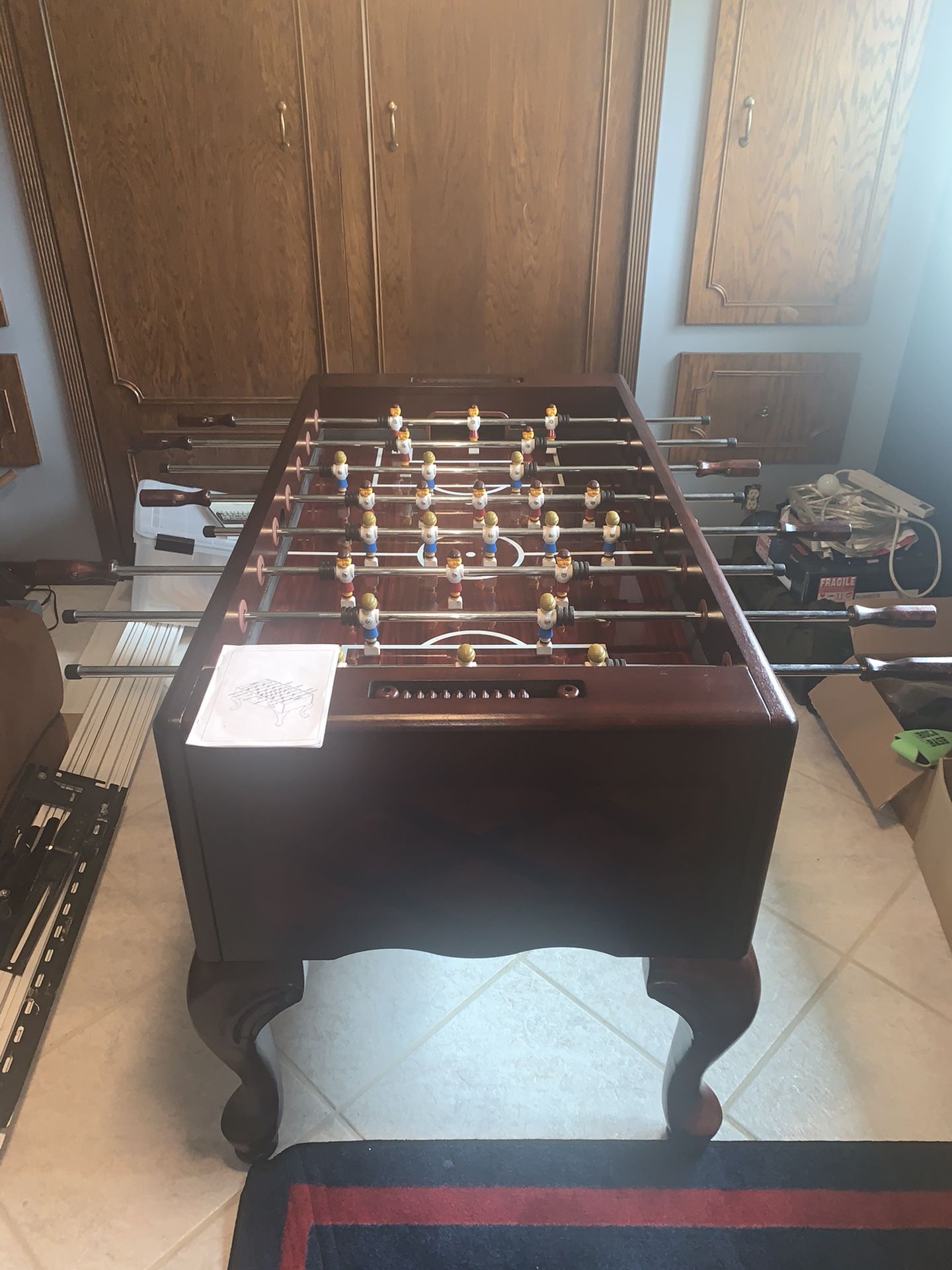Foosball Table - Queen Ann Style for Sale in Boynton Beach, FL - OfferUp