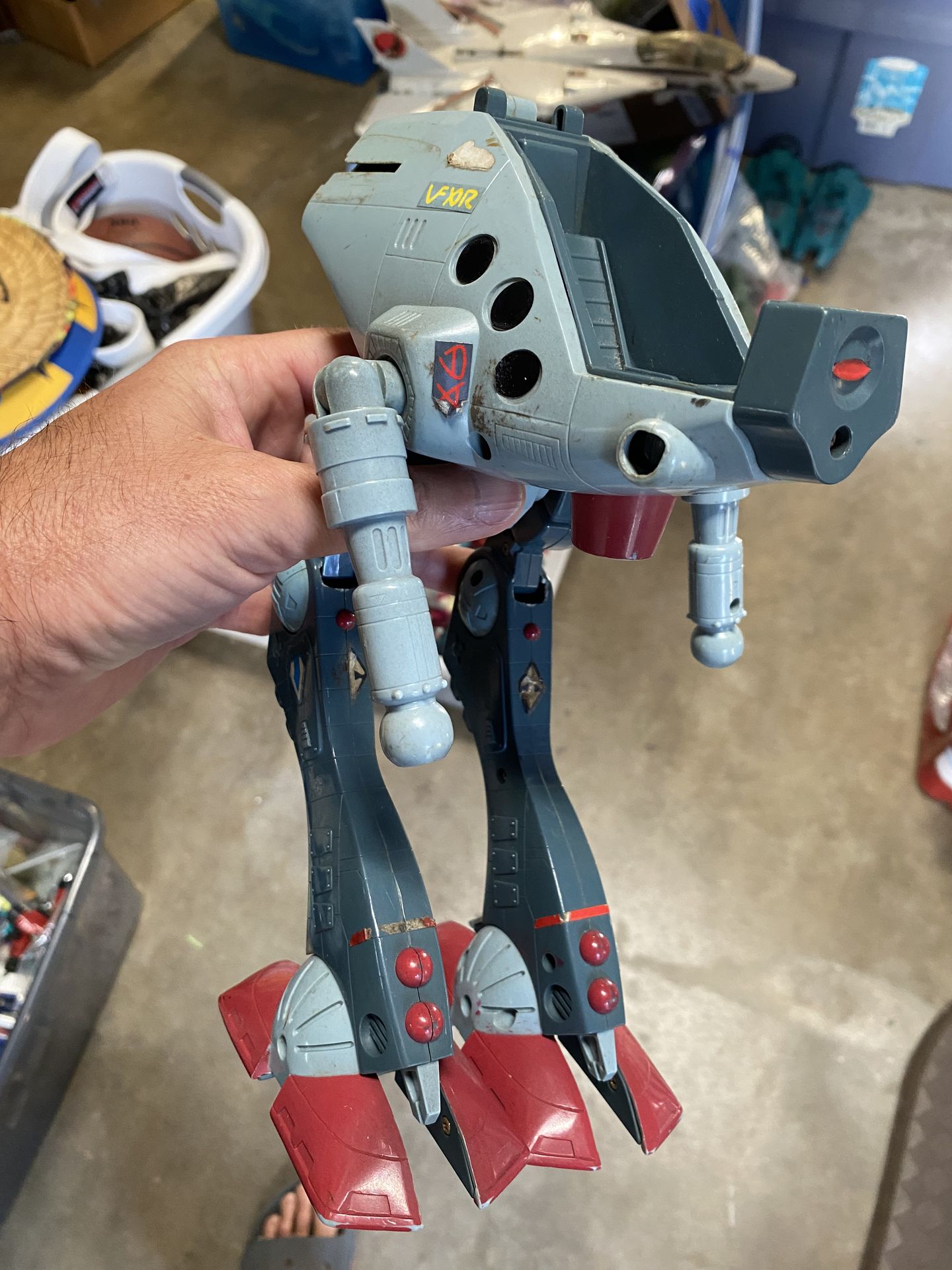 VINTAGE ROBOTECH EXO SQUAD ZENTRAEDI BATTLE POD 1(contact info removed ...