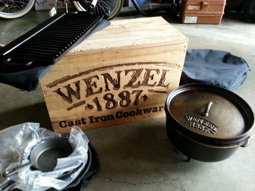 Wenzel 1887 Cast Iron Cookware Set for Sale in Covington, WA - OfferUp